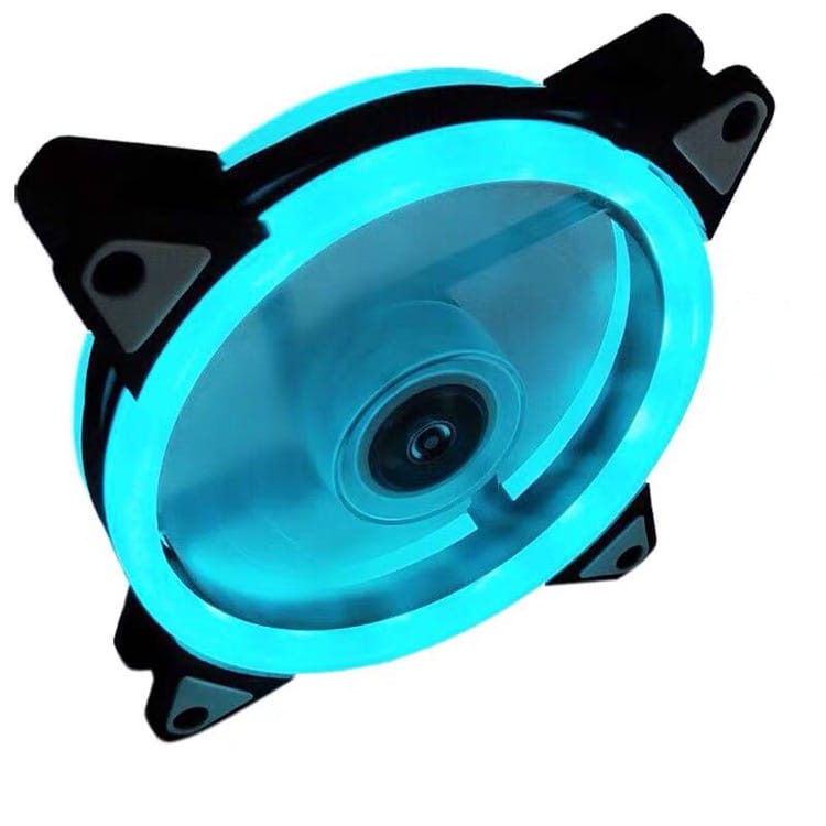 Stock ready - MBOX M-GAMING cooling LED RGB SKY BLUE Light Fan Low ...