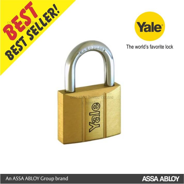 YALE Y140/40 Series Brass Padlock 40mm | Shopee Malaysia