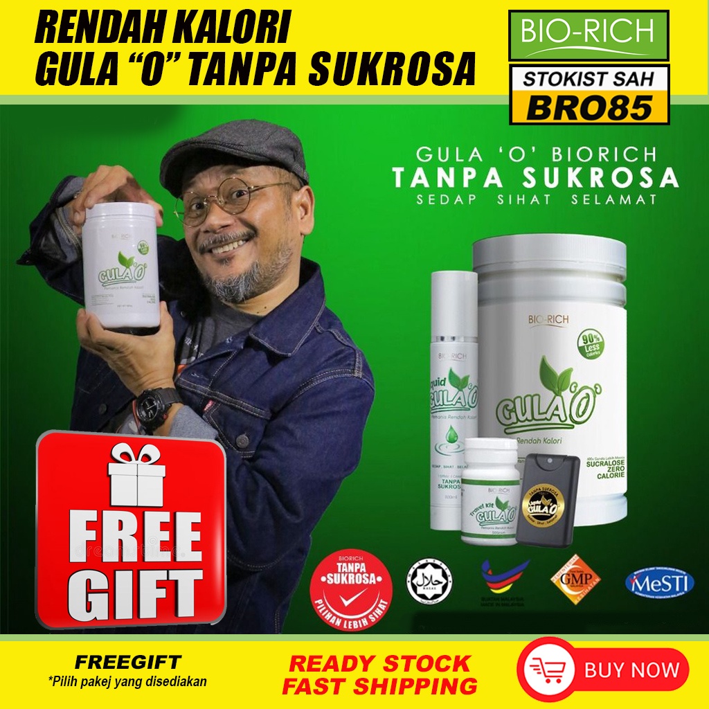 (BR085) Gula O pemanis rendah kalori (ready stock) BIO RICH GULA O ...