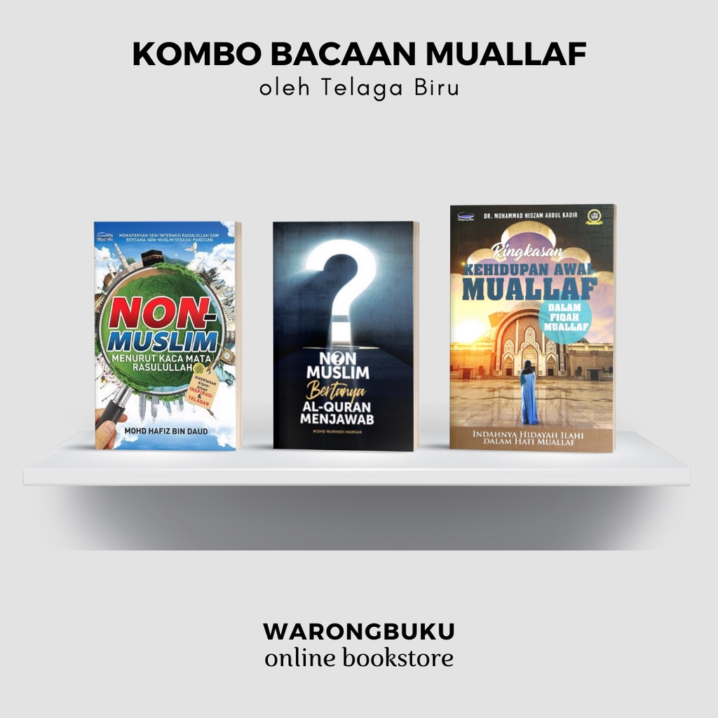 Telaga Biru - Kombo Bacaan Muallaf | ringkasan kehidupan awal muallaf ...