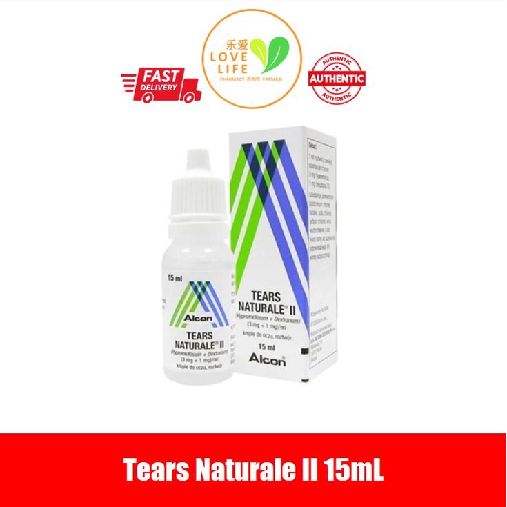 Tears Naturale II Eyes Drops 15ml | Shopee Malaysia