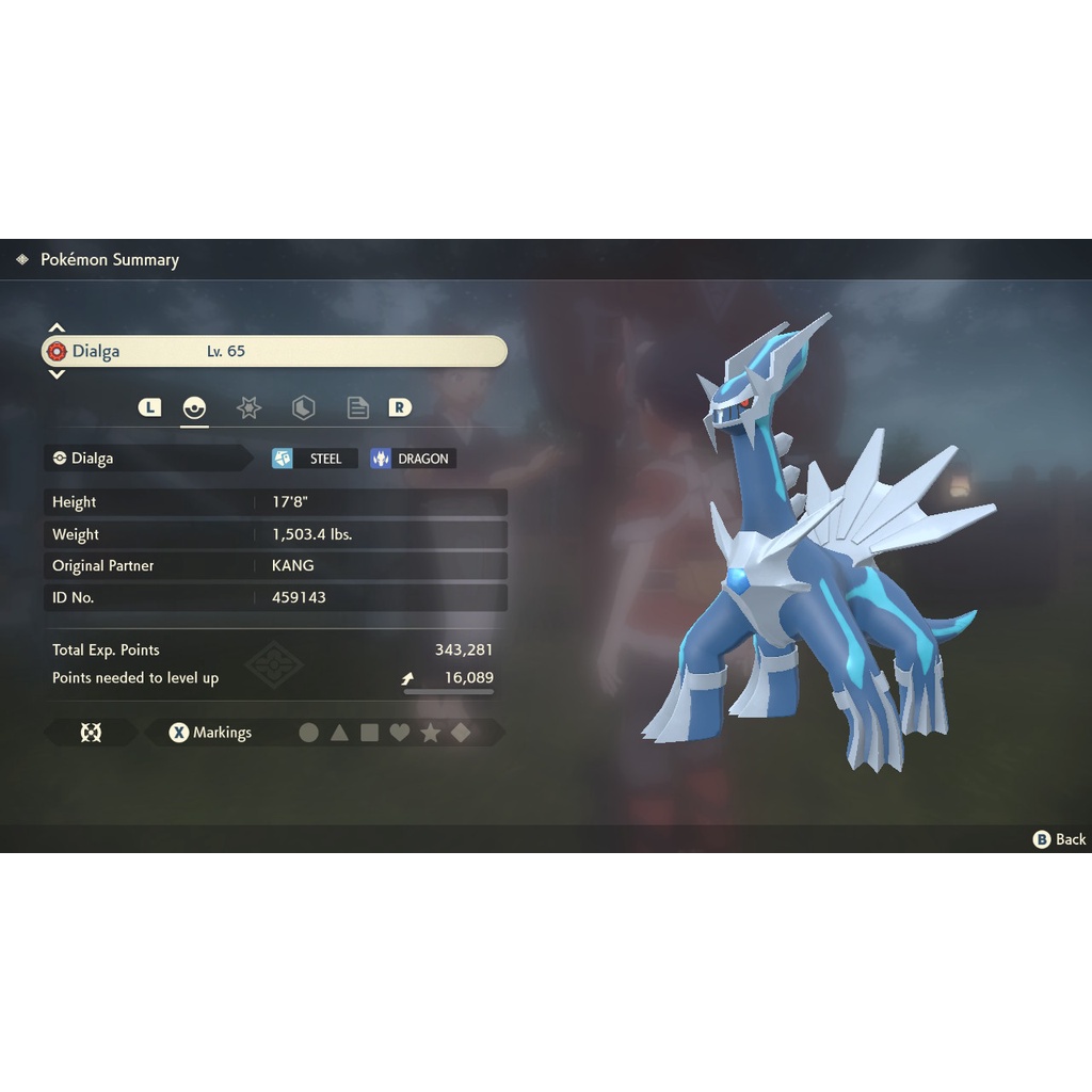Pokemon Legends: Arceus - 6IV Dialga (Normal form) | Shopee Malaysia