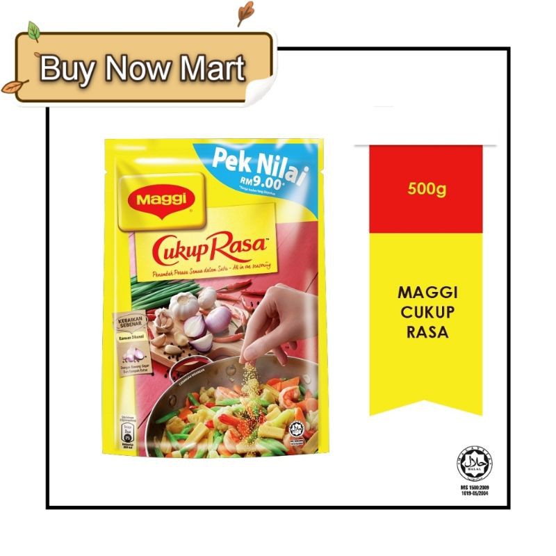 MAGGI Cukup Rasa All-in-One Seasoning (500g) EXP 2025 | Shopee Malaysia