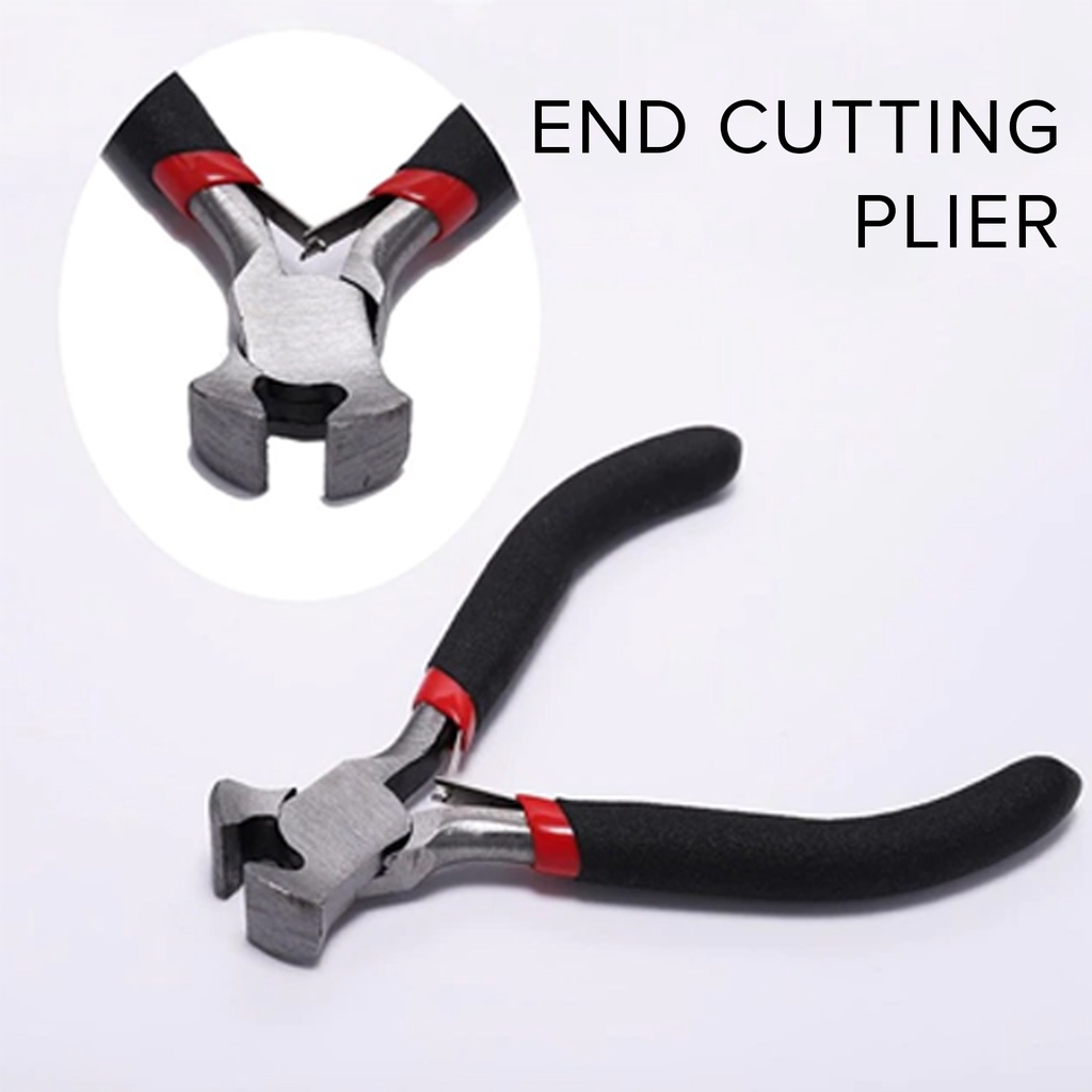 MINI PLIER 5 INCH DIY TOOL MULTI-PURPOSE JEWELLERY MAKING LONG NOSE ...