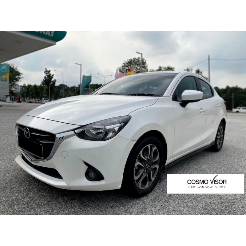 Mazda 2 / Demio (Sedan) 2014 2015 2016 2017 2018 2019 2020 2021 2022 Door Visor / Mugen Door ...