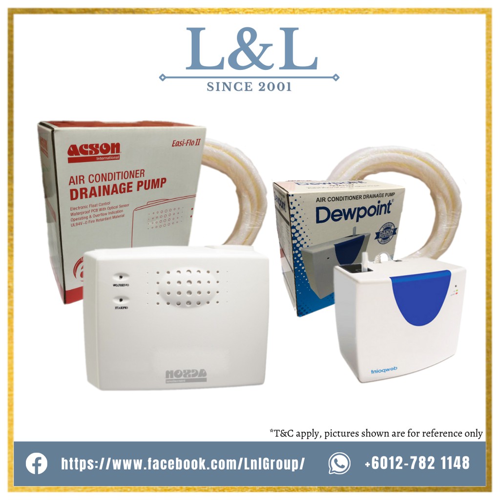 Air Conditioner Drainage Pump with 5m Drainage Hose - DAIKIN DEWPOINT ...