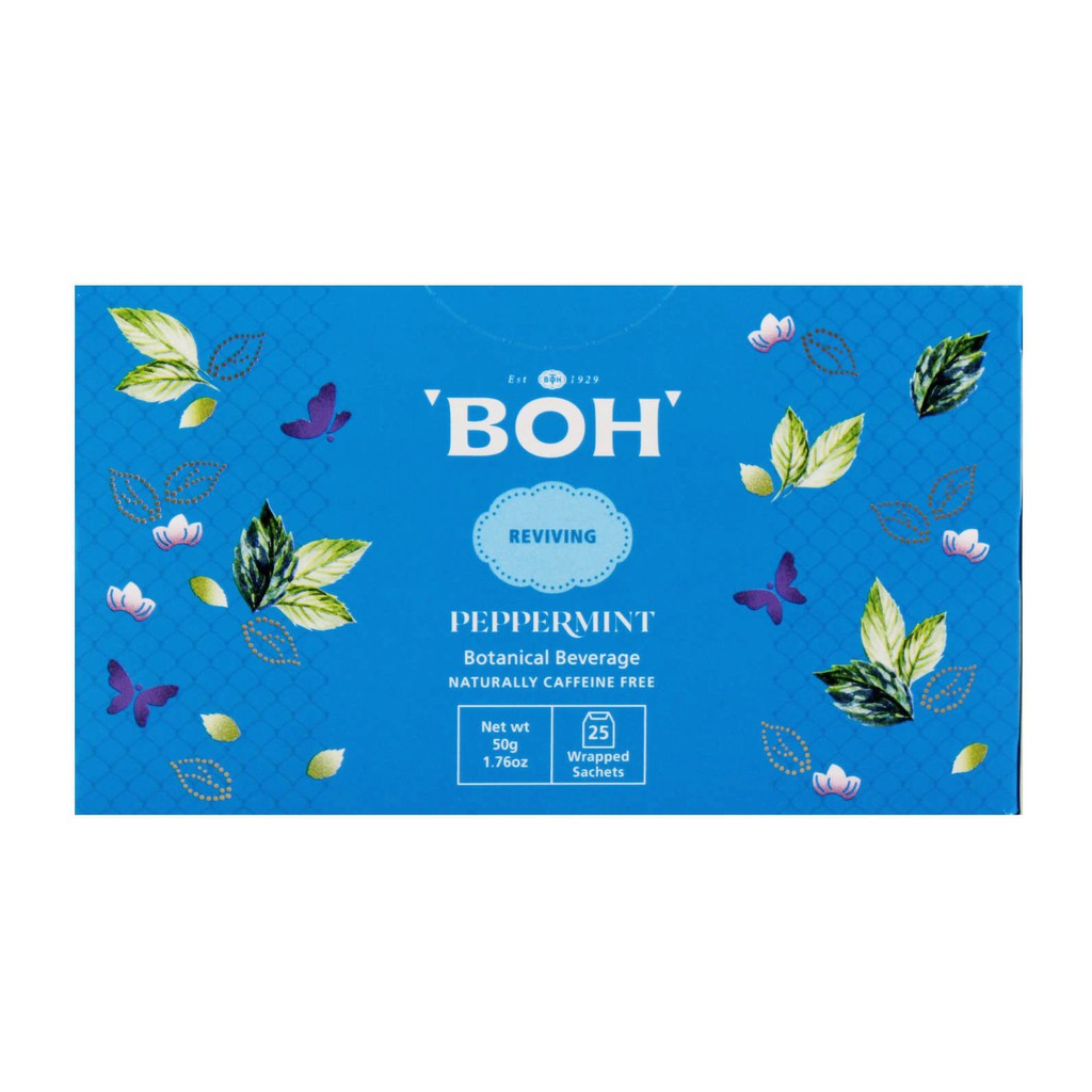 Boh Peppermint Herb Bags 50g (25 Tea Bags) | Shopee Malaysia