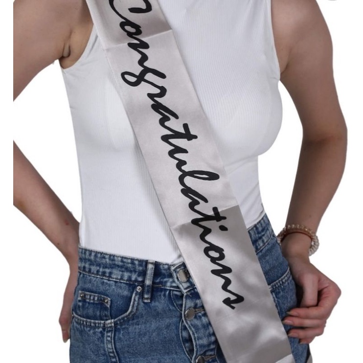 Congratulations Satin Sash/Selempang Party! | Shopee Malaysia