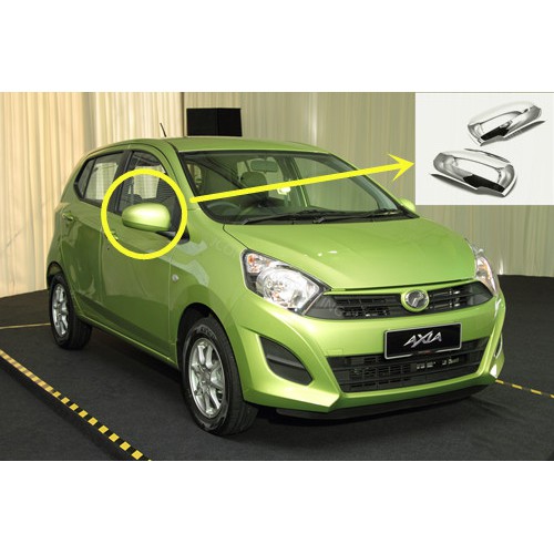 Perodua Axia G/SE/Advance/Style 2014 -2019 Side Mirror Cover Chrome ...