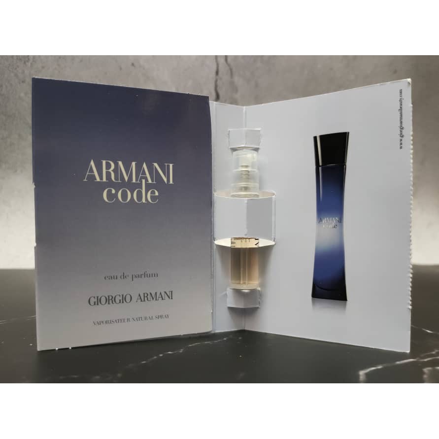 1.5ML VIALS CODE FOR WOMEN EDP | Shopee Malaysia