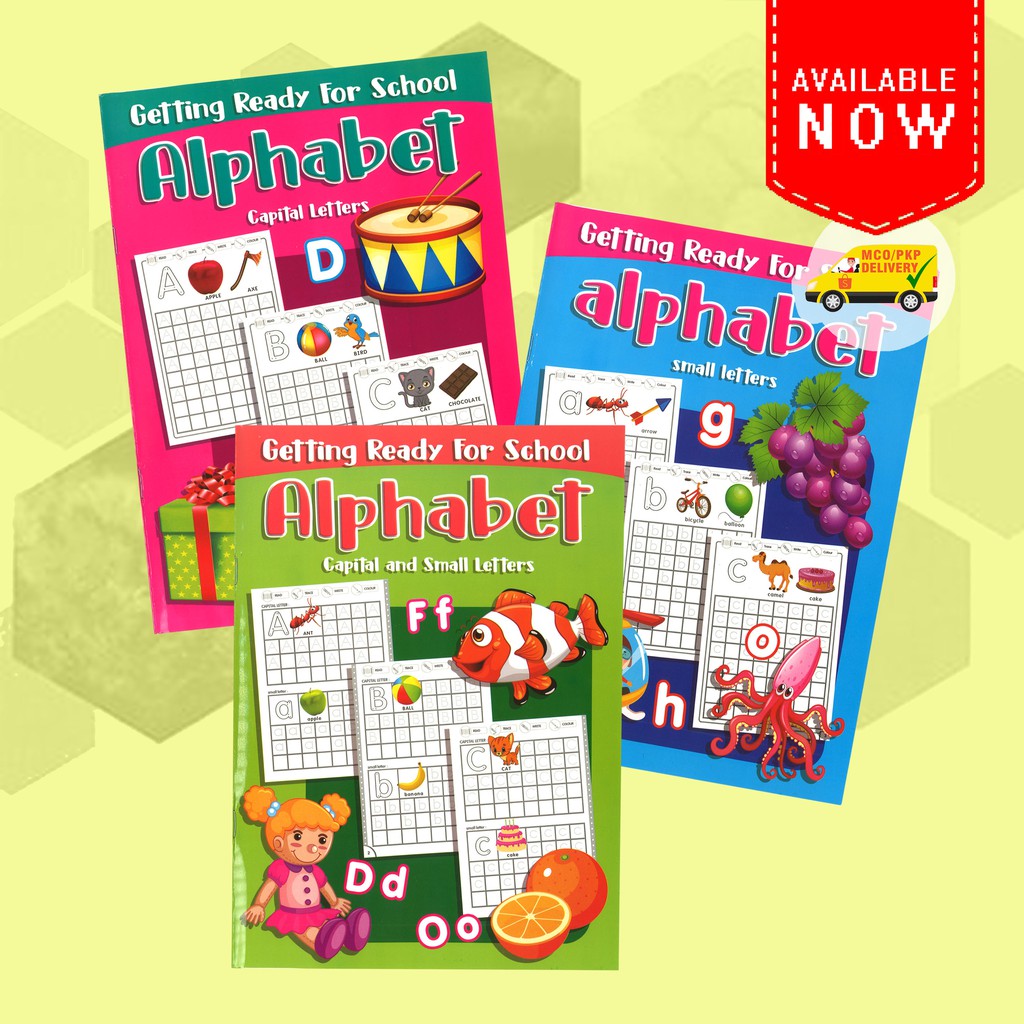 (EZE) ABC GETTING READY FOR SCHOOL : WRITING PRACTICE BOOK CAPITAL ...