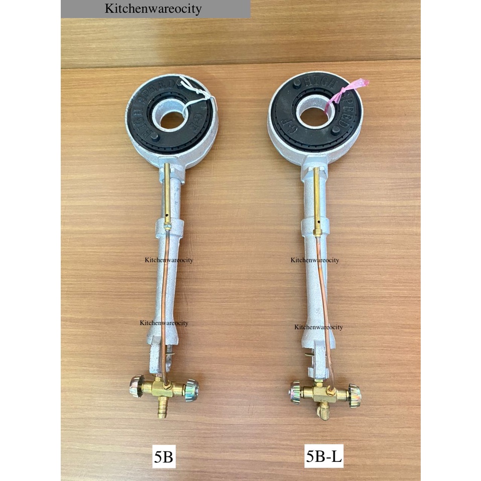 5B Burner Only / 5B Burner-L Only / High Pressure Burner Only / Burner ...