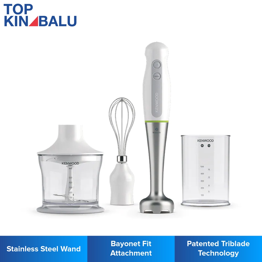 KENWOOD 600W HDP109WG TRIBLADE HAND BLENDER | Shopee Malaysia
