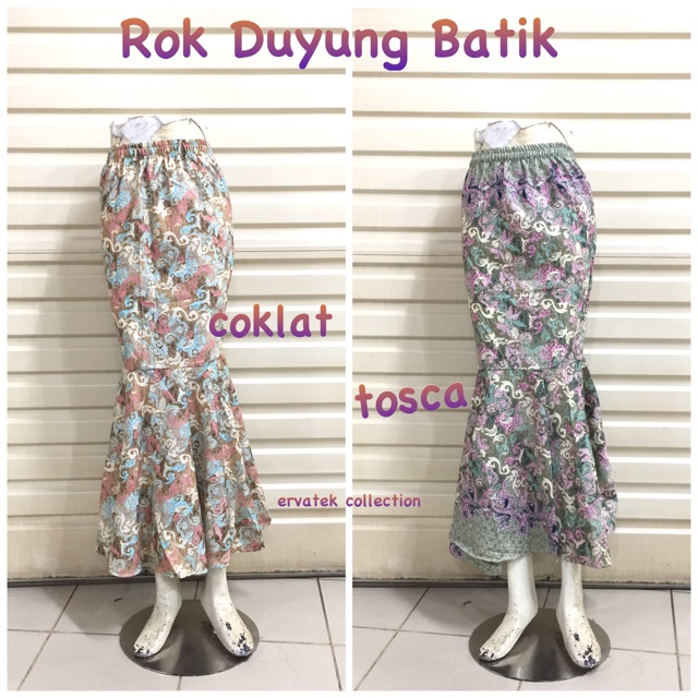 Mermaid Skirt/Mermaid Batik RD01 Mermaid Model Batik Span Bottoms ...