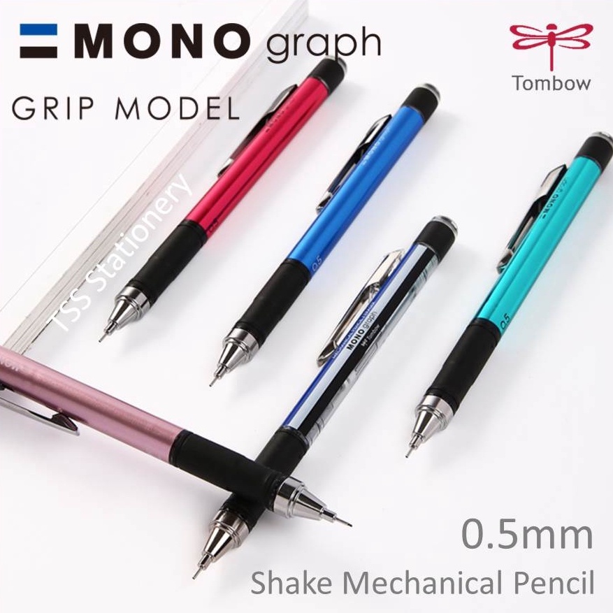 TOMBOW Mono Graph Grip Mechanical Pencils 0.5mm | Drawing mechanical ...