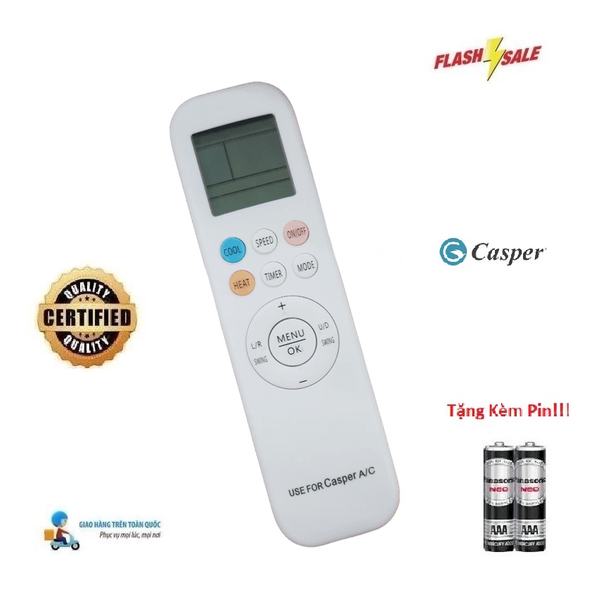 Remote Control of Casper Air Conditioner 1 and 2 Inverters - High ...