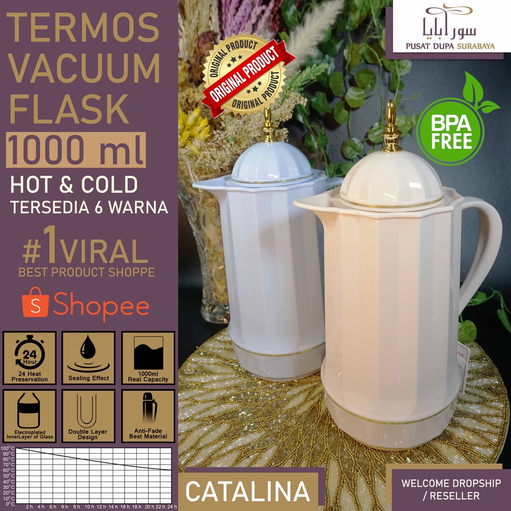 TERMOS Hot & Cold Water Thermos Jug Coffee Pot Hot Water Thermos Pot ...
