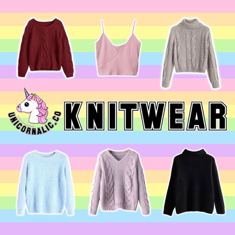 🦄💗𝗞𝗡𝗜𝗧𝗪𝗘𝗔𝗥 𝗣𝗥𝗘𝗠𝗜𝗨𝗠 & 𝗠𝗨𝗥𝗔𝗛💗🦄 | Shopee Malaysia