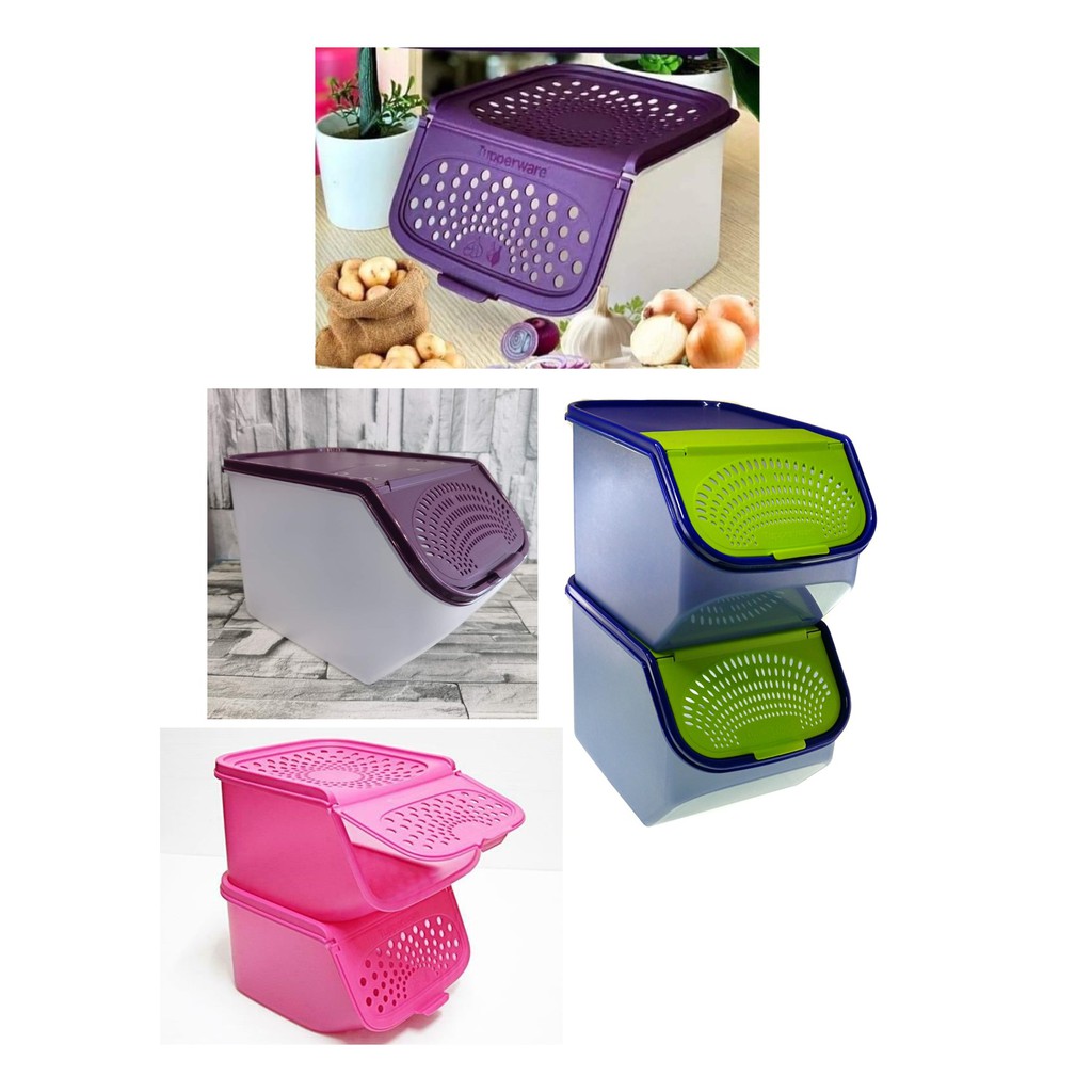 GARLIC KEEPER TUPPERWARE BEKAS BAWANG BEKAS STOKIN BEKAS 3IN1 BEKAS ...
