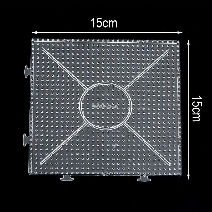 5mm Hama Beads Pegboard Transparent Template Board Perler Beads ...