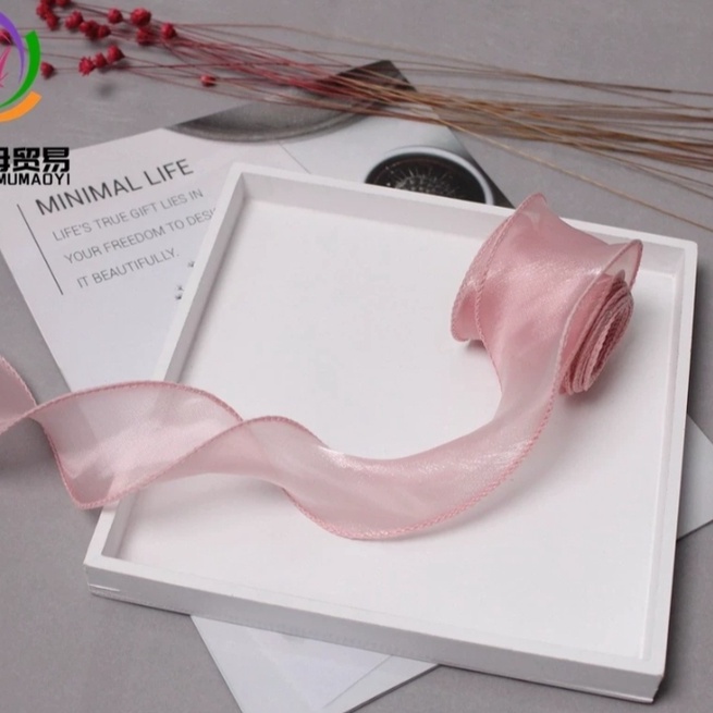 FISH TAIL RIBBON 5CM/7CM/14CM (1 meter/piece) / REBEN / RIBBON HADIAH ...