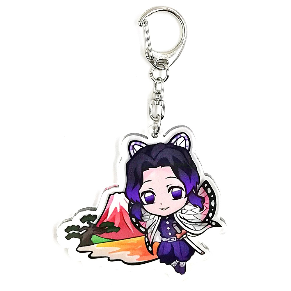 Demon Slayer Kimetsu no Yaiba Keychain Tanjiro Kamado Nezuko Kamado ...