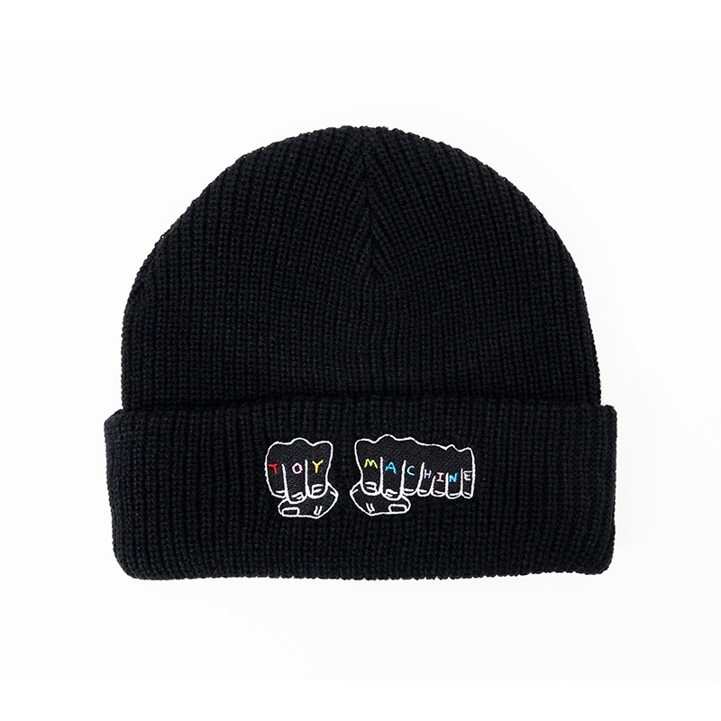 Toy Machine Fist Beanie ( Black ) | Shopee Malaysia