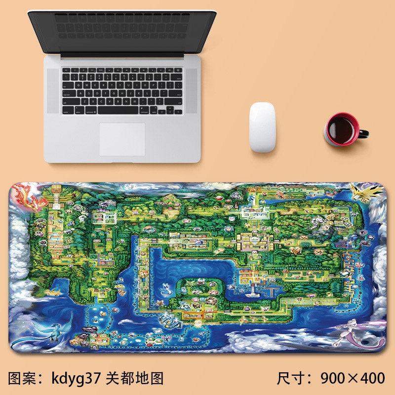psyduck Pokémon Mouse Pad Eevee Anime Gengar Computer Pad Togepi New ...