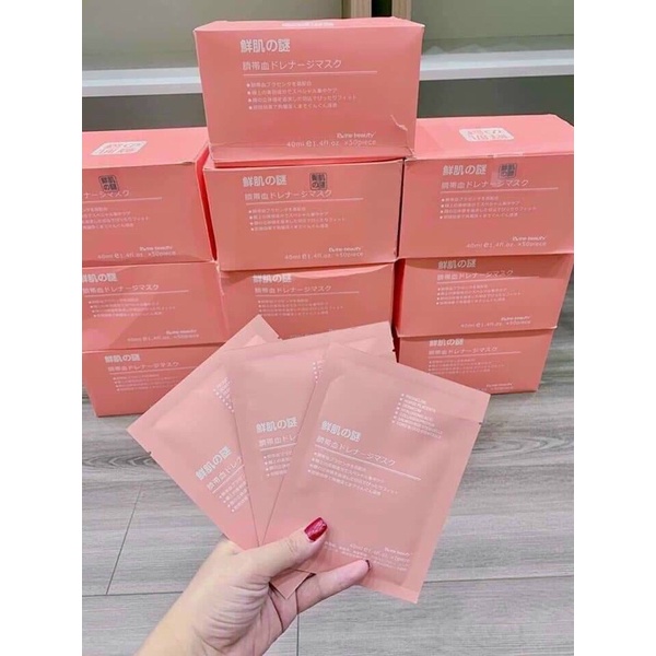 Sheep placenta mask 1 box of 50 pieces | Shopee Malaysia