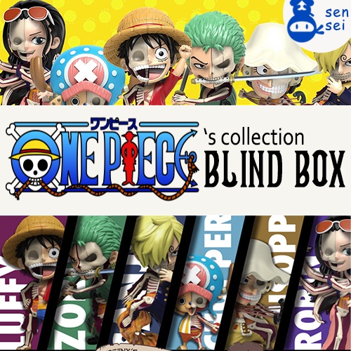 SENSEI ONE Piece Blind Box MONKEY D. LUFFY Sanji Luffy Zoro Usopu ...