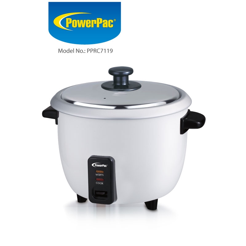 PowerPac Rice Cooker 2.2L with Aluminium inner pot (PPRC7119) | Shopee ...