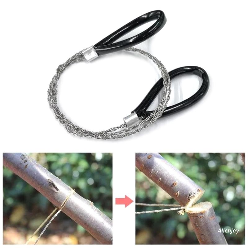 Outdoor String Wire Saw Pocket Scroll Hand Stainless Steel Rope Saws ...