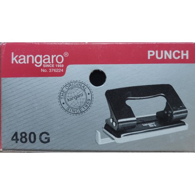 Kangaro Puncher 480G #Ready Stock With Side guide bar 2 Hole Puncher ...