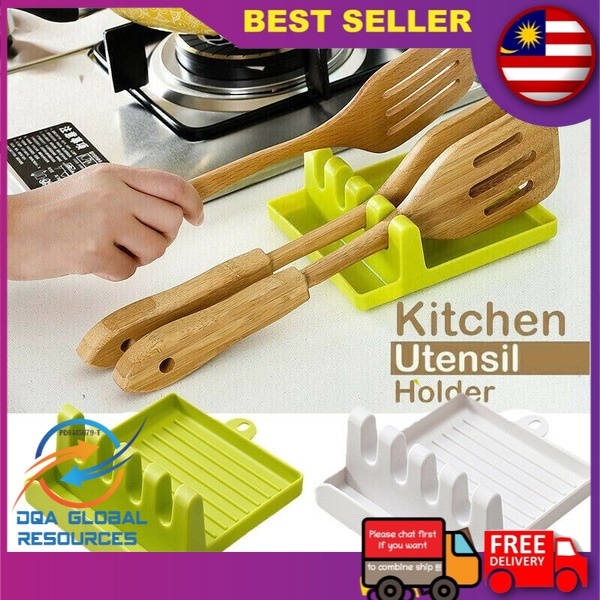 💥【🇲🇾 READY STOCK】💥Multifunctional Kitchen Utensil & Lid Cover Storage ...