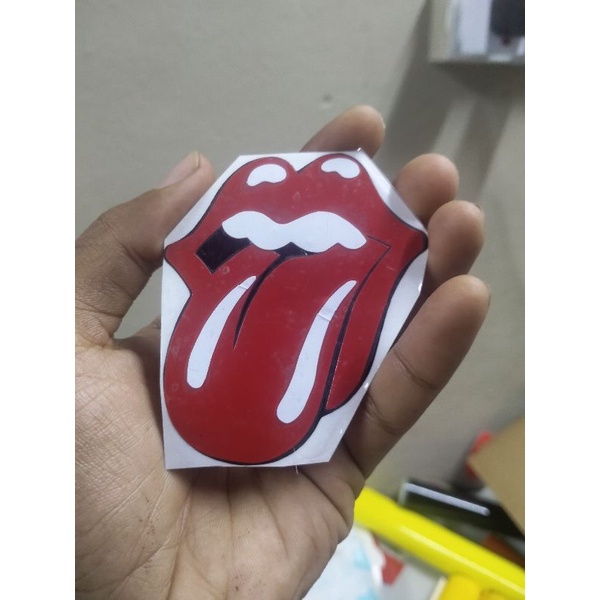 Sticker Rolling Stones Sticker Cutting Sticker Timbul Sricker Potong ...