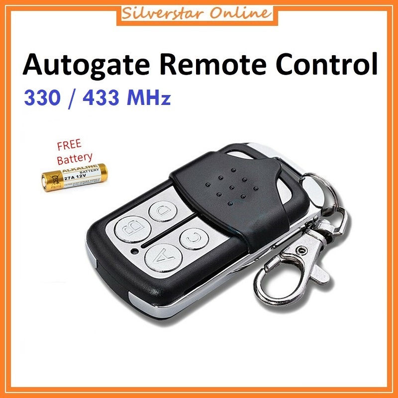 Autogate Remote Control 4-Button Transmitter SMC5326 330MHz 433MHz Auto ...