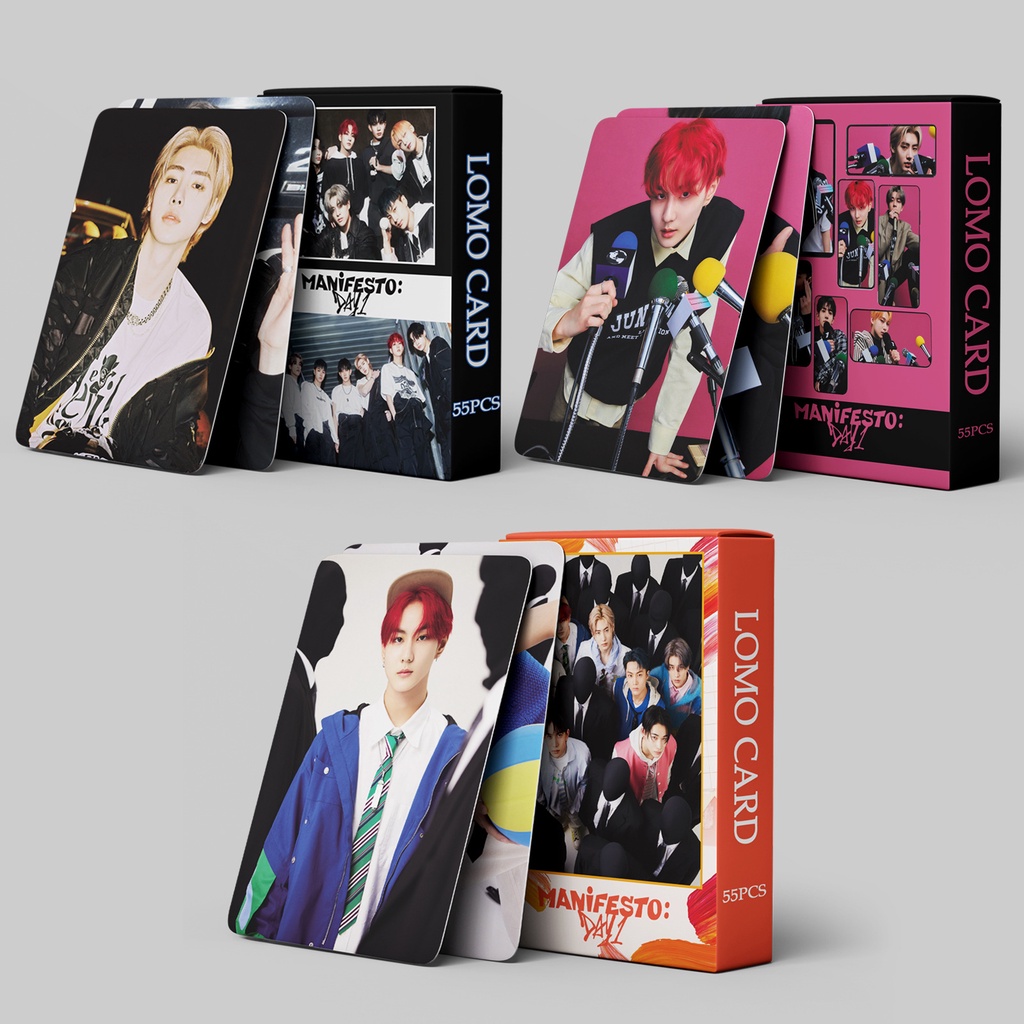 ENHYPEN Album MANIFESTO : DAY 1 Photocard Lomo Card Postcard 55pcs/box | Shopee Malaysia
