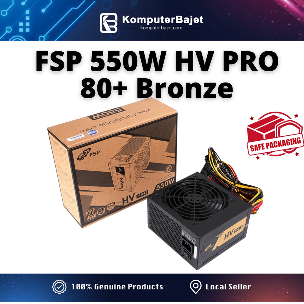 FSP 550W 650W HV PRO 80+ HYPER 80+ PRO 80 PLUS Bronze PSU 550 Watt ...