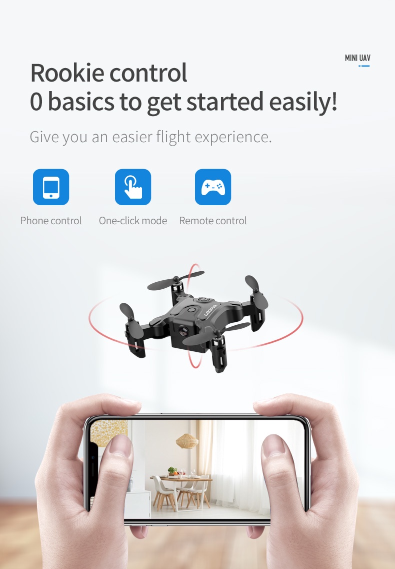 Original V2 Mini Drone 4K HD Camera Portable Drone Foldable Drone WIFI ...