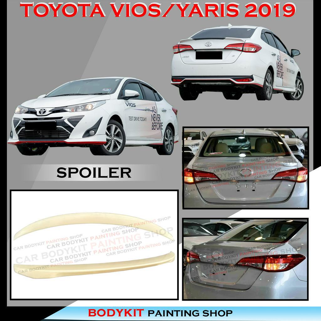 TOYOTA VIOS /YARIS 2019 ORIGINAL FACTORY STYLE REAR TRUNK SPOILER LIP ...