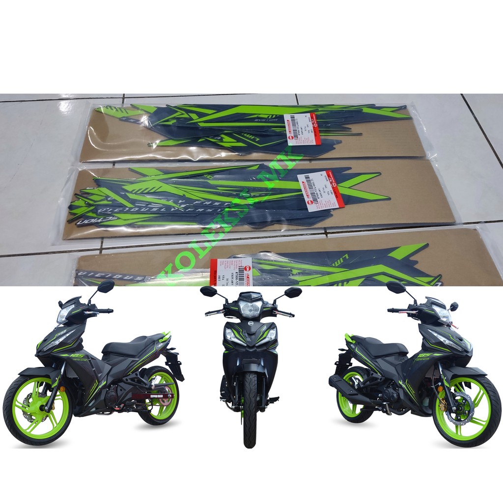 SYM VF3i 185cc Limited Edition FullSet Sticker / Fullset SYM VF3i 185cc ...