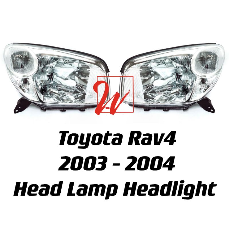 [READY STOCK] Toyota Rav4 ACA21 2003 - 2004 Head Lamp Headlight New ...