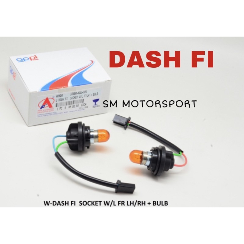 DASH FI SIGNAL SOCKET WITH BULB L/R APPI OEM HIGH QUALITY | Shopee Malaysia