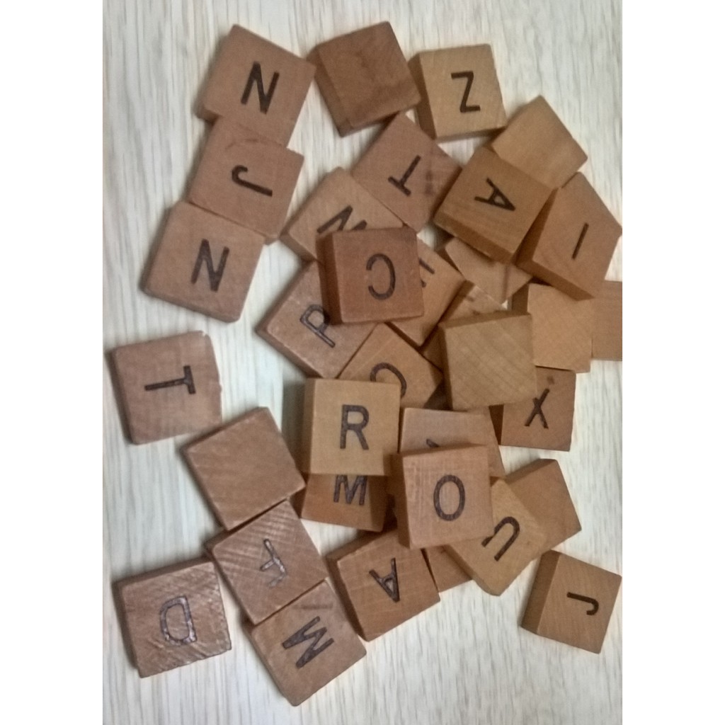 Wooden alphabet | Shopee Malaysia