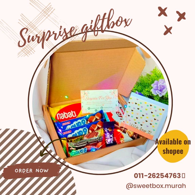 GIFTBOX COKLAT RM10 HADIAH SURPRISE BIRTHDAY/ANNIVERSARY/FRIENDSHIP ...