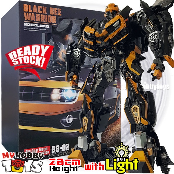 Mechanical Alliance Transformable Robot - BB02 Black Bee Warrior Studio ...