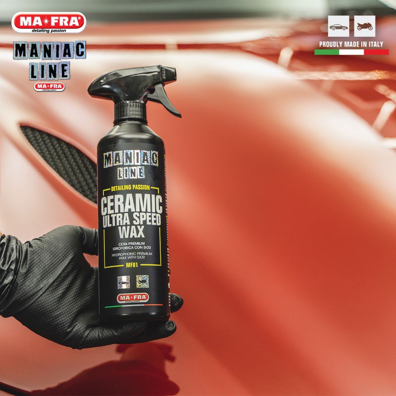 Mafra Maniac Line Ceramic Ultra Speed Wax 500mL (Super Hydrophobic SiO2 ...
