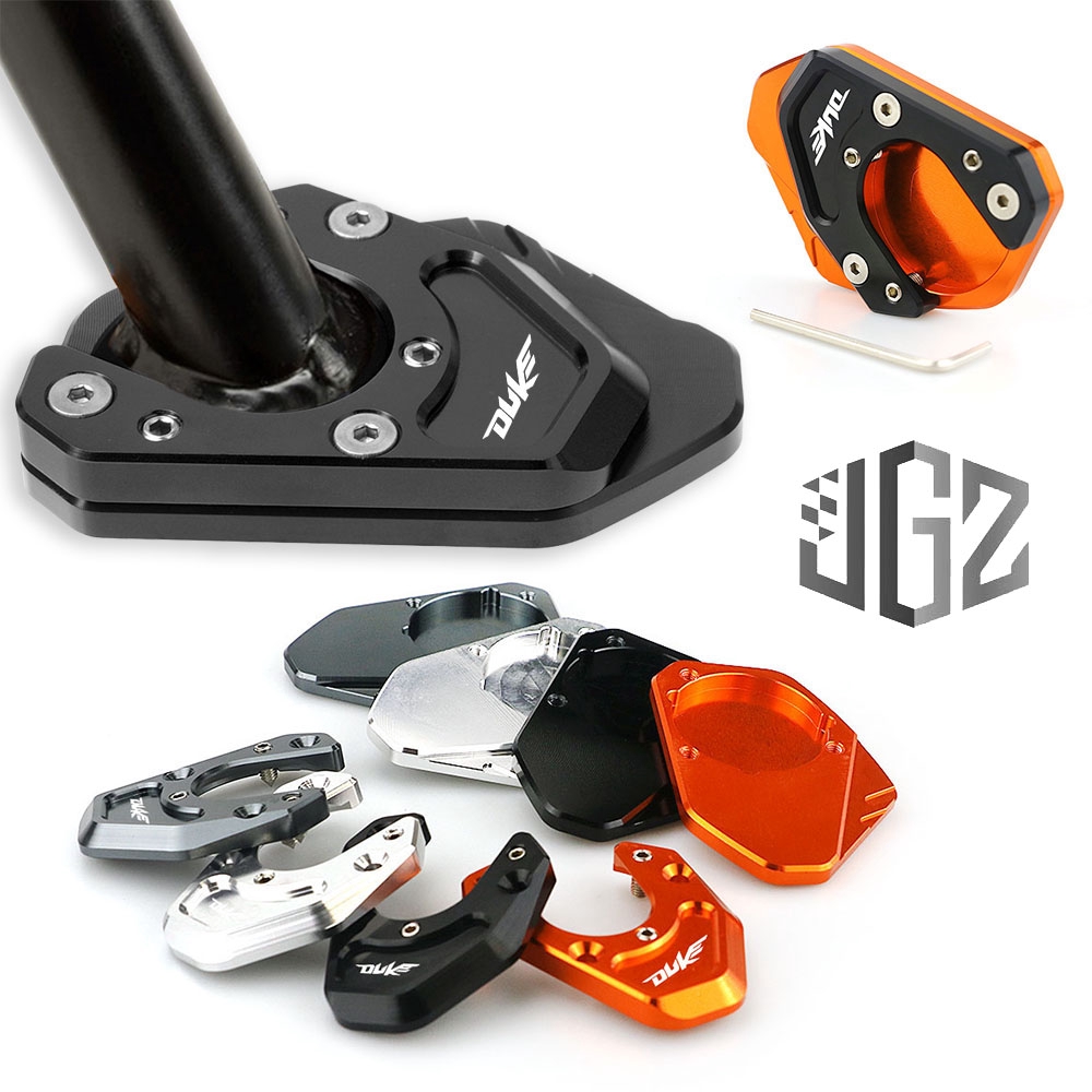 For KTM duke 125 200 250 390 Motorcycle Kickstand Side Stand Enlarger ...