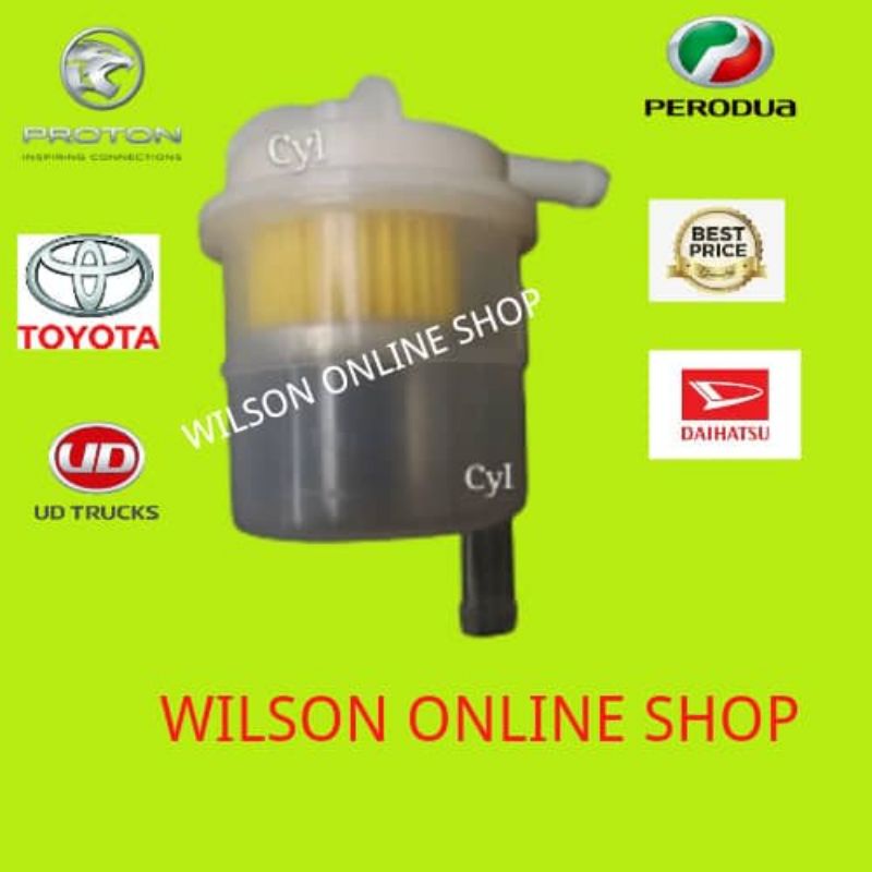 Proton Wira 1.3 1.5 Satria Saga 8V Fuel Filter Petrol Fuel | Shopee ...