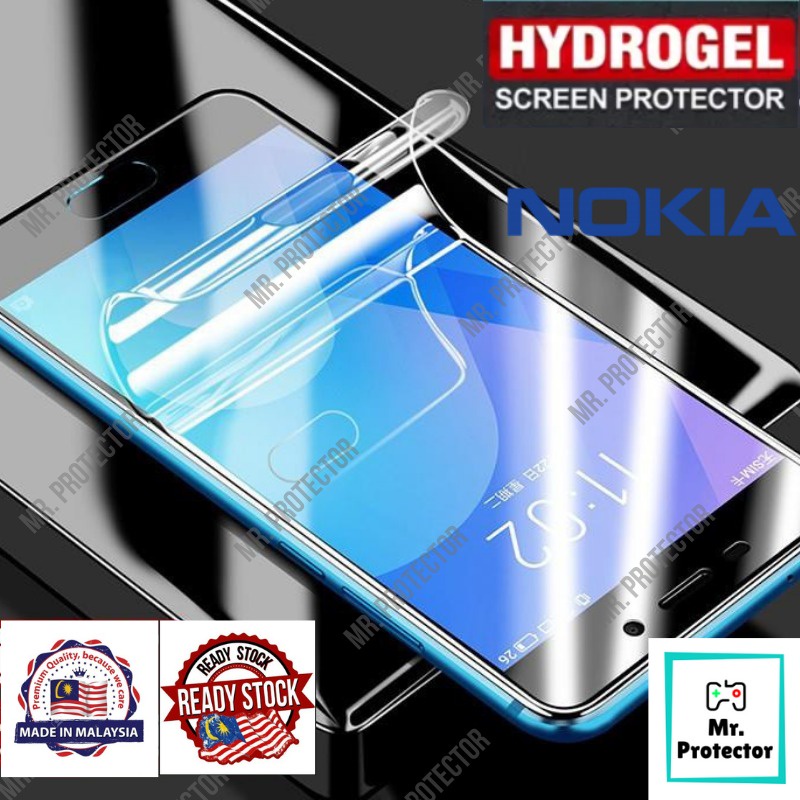 Nokia Hydrogel Screen Protector 6.2 5 5.1 5.1Plus 5.3 5.4 3 3.1 3.1Plus Full Cover HD / Matte ...